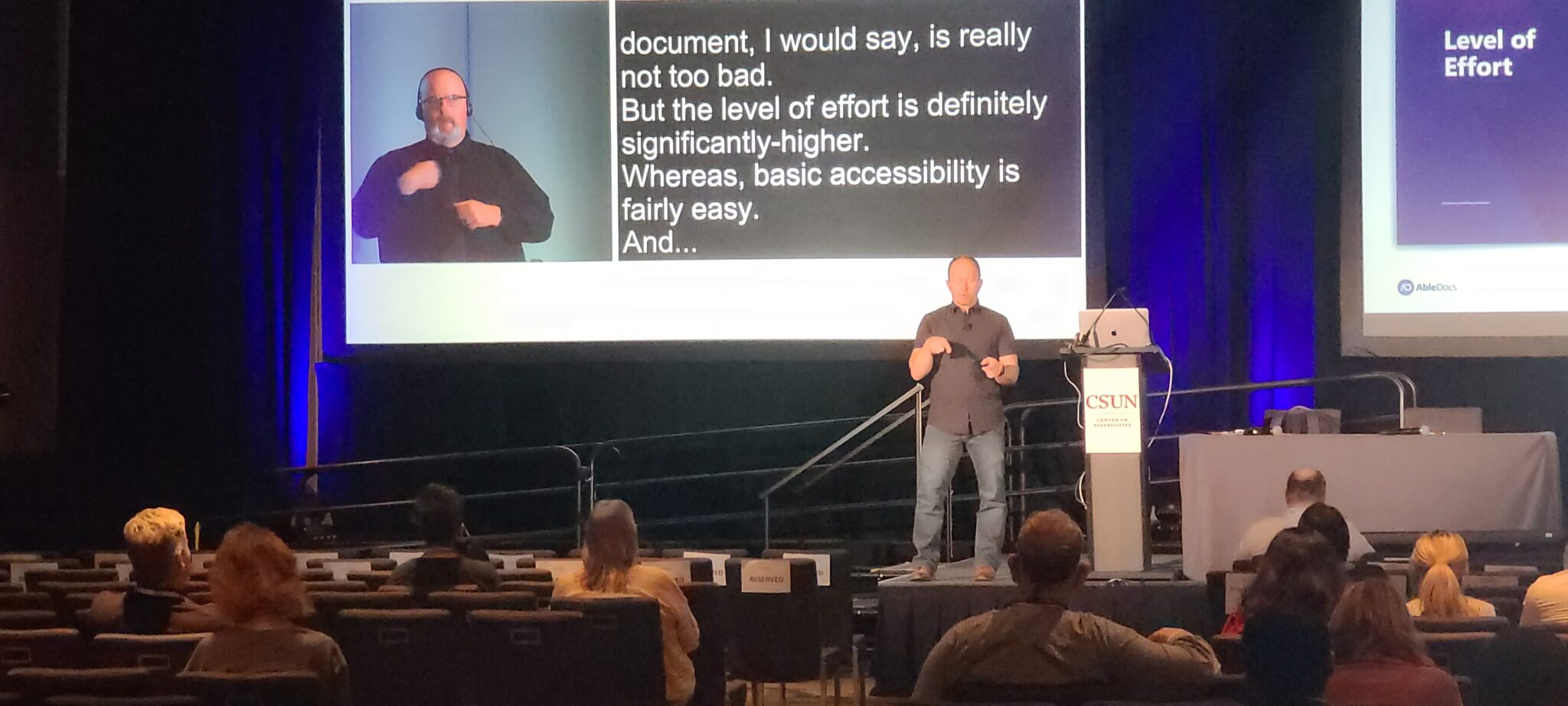 CSUN Assistive Technology Conference – Chax Accessibility Training