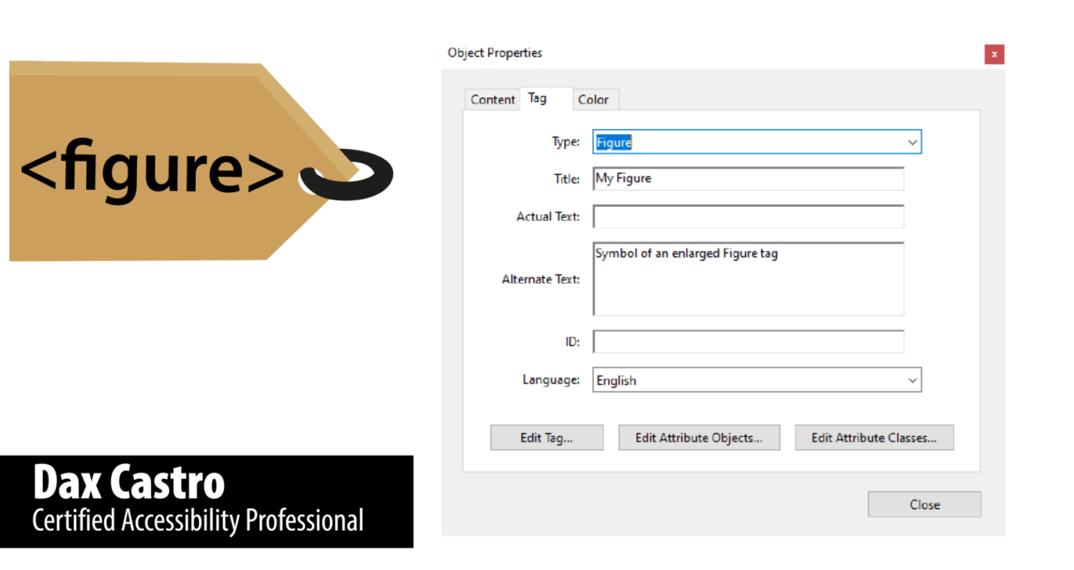 Understanding the PDF Tags Tree – Chax Accessibility Training